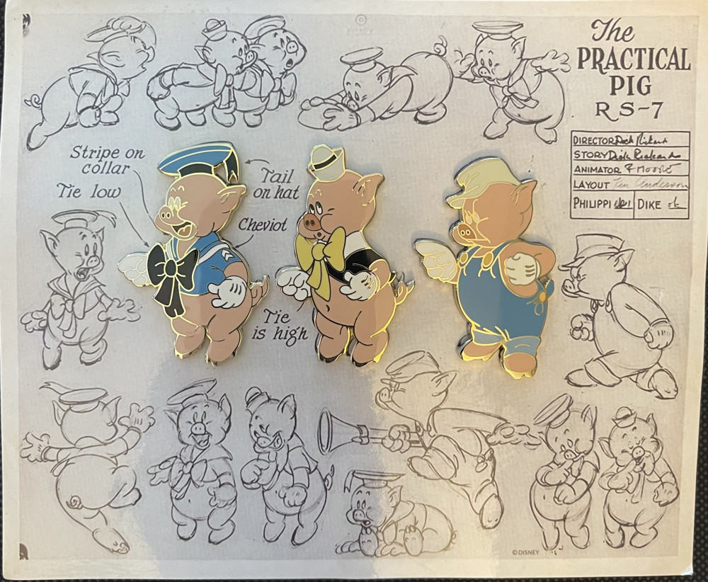 73478 - Three Little Pigs Set - Three Little Pigs 75th Anniversary ...