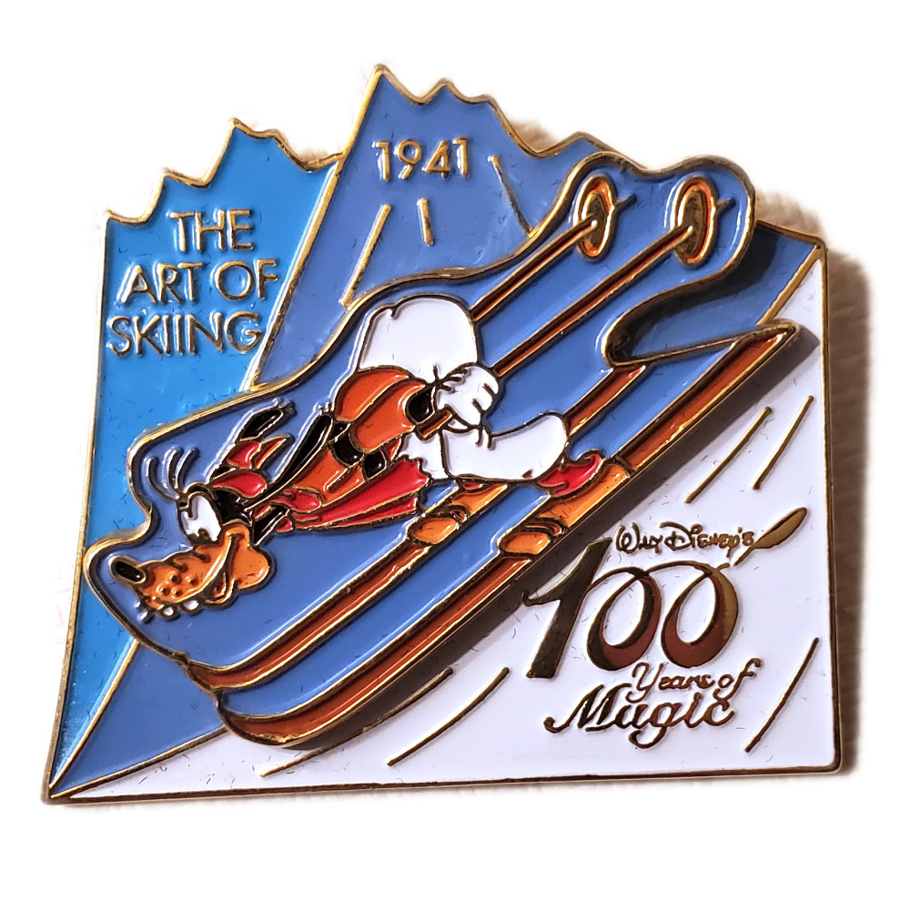 73525 - "The Art of Skiing" starring Goofy - Mickey & Pals - 100 Years ...