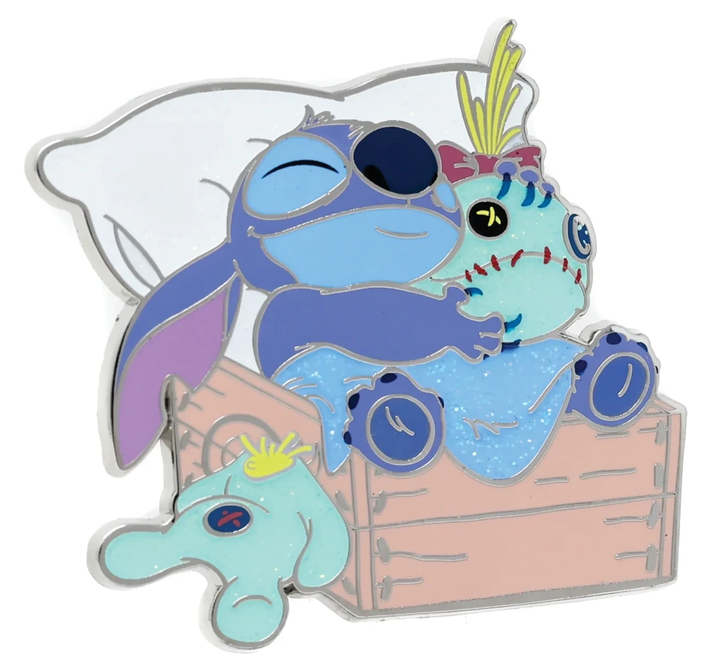 73659 - Stitch Sleeping in Crate with Scrump - Pink A La Mode (PALM ...