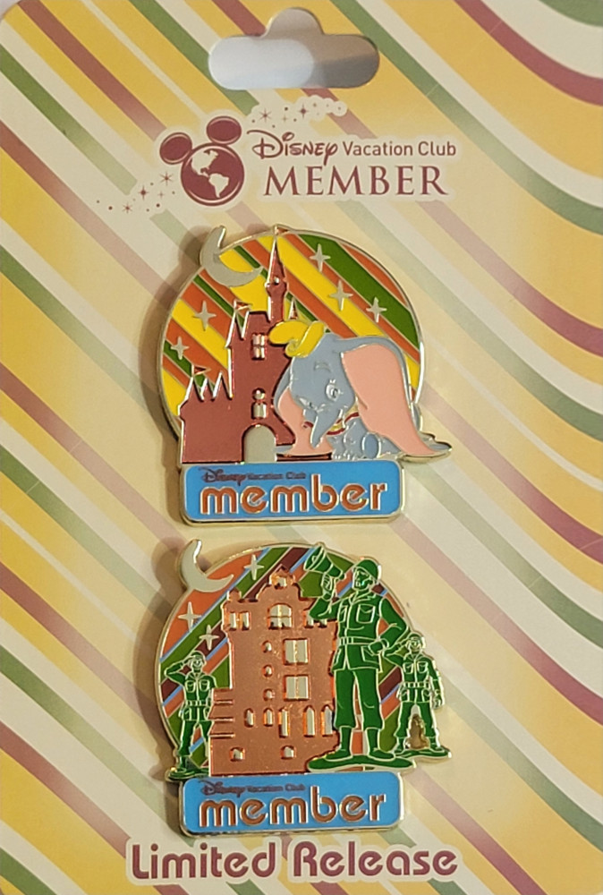 73822 - DVC Moonlight Magic Pin Pack #3 Dumbo and the Green Army Men ...