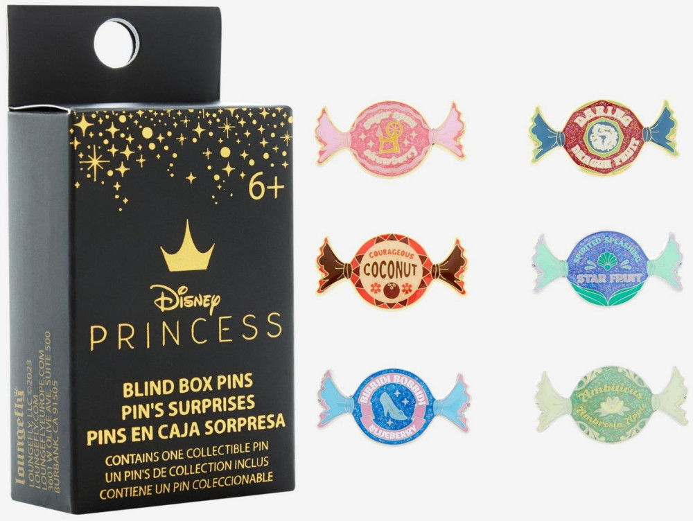 BoxLunch - Princess Candy Mystery Collection Disney Trading Pin Series ...