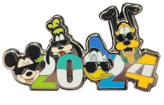 74365 - Monogram - Mickey and Friends with Sunglasses (Split-Colour ...