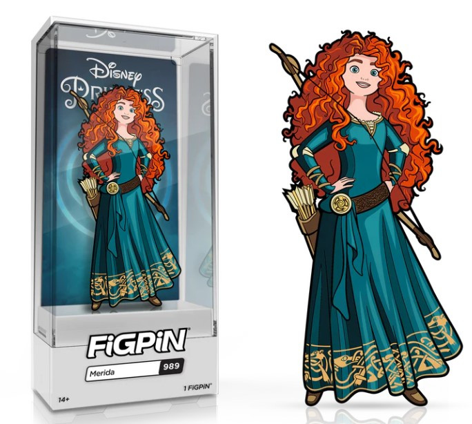 74413 - Merida #989 - FigPin - Disney Princesses - FiGPiN Disney Pin