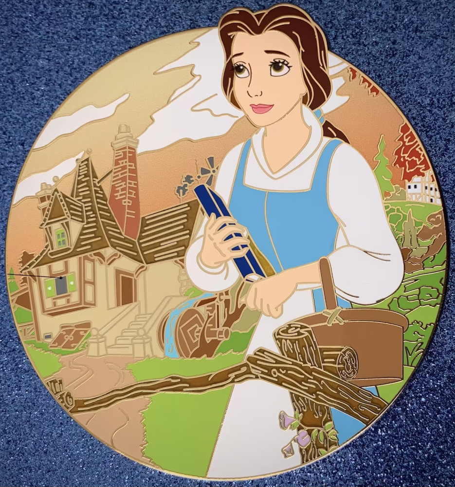 74479 - Belle’s Home - Fantasy Pin Series: Pins by Enchanted Queen Pins ...