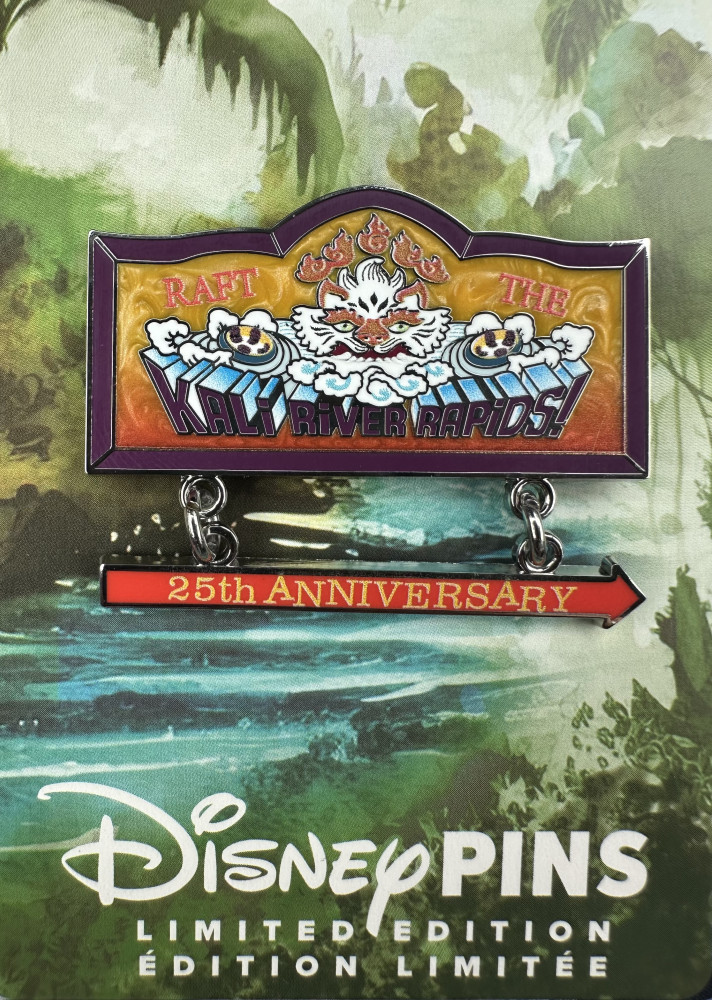 74501 - Raft the Kali River Rapids - 25th Anniversary Sign - Attraction ...