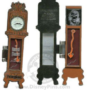7482 - Hinged Grandfather Clock - Haunted Mansion O'Pin House ...