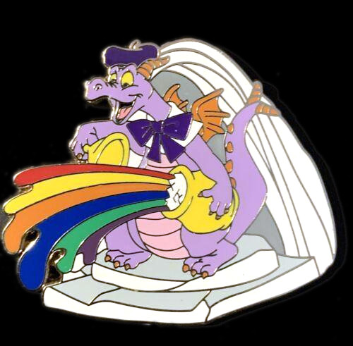 74957 - Figment pouring out a rainbow of paint - Imagination Institute ...