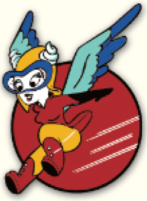 75151 - Gremlins/Fifinella Insignia Pin Set - Fifinella with Blue Wings ...