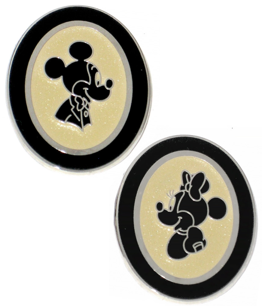 75222 - Mickey and Minnie Mouse - Mickey & Minnie Portrait Silhouette 2 ...