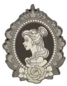 75593 - Belle - Princess Cameo Porcelain Portraits Mystery Collection ...