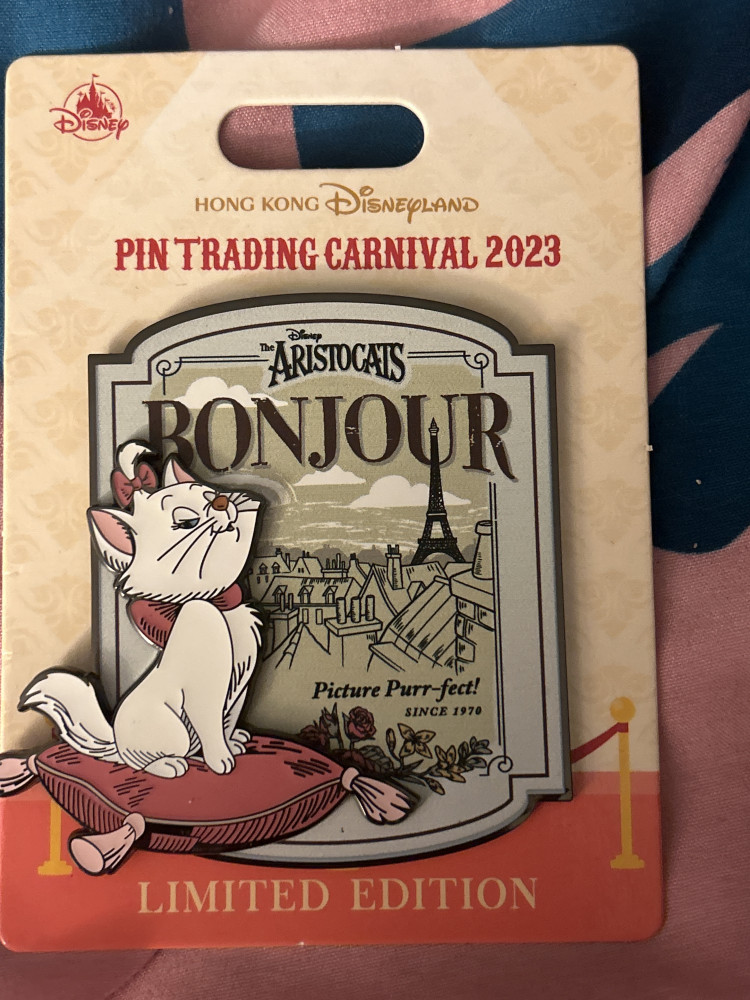 75782 - Marie - Pin Trading Carnival 2023 - Mini Jumbo - Hong Kong ...