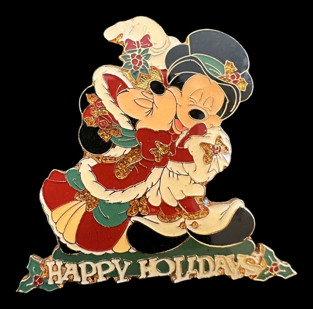76105 - Mickey and Minnie Mistletoe - Christmas 2000 - Walt Disney ...