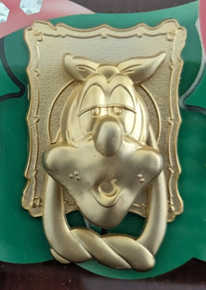 76164 - Goofy Door Knocker - Mickey's Christmas Carol Framed Set