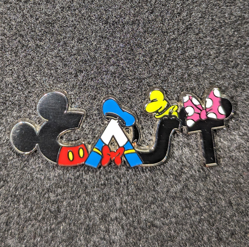 76207 - C-A-S-T Fab 5 Spelled - Mickey Donald Goofy Minnie - Cast ...