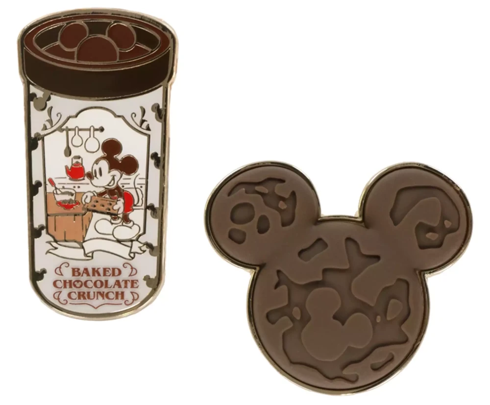 77091 - Baked Chocolate Crunch - Full Set - Tokyo Disney Snack Pin Sets ...