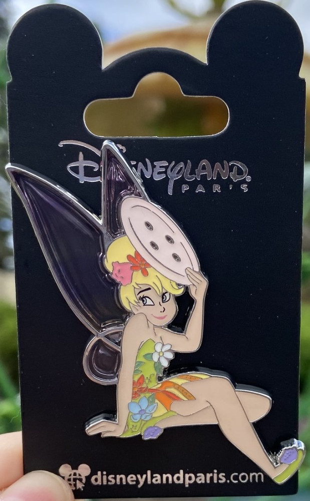 77165 - Colourful Flowers Button Hat - Tinker Bell - Disneyland Resort ...