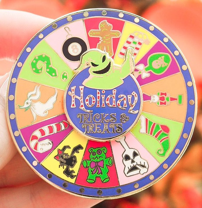 77185 - Oogie Boogie’s Trick or Treat Spinner - Fantasy Pin Series ...
