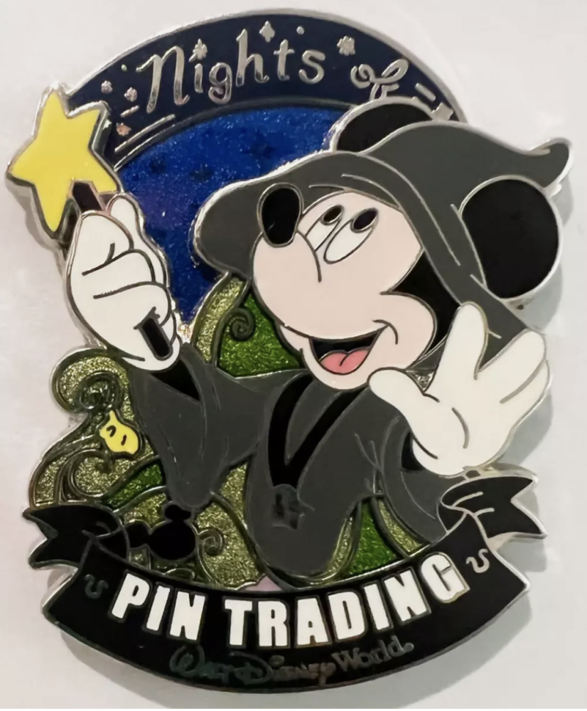77207 - Mickey with Magic Wand - Nights of Pin Trading - Walt Disney ...