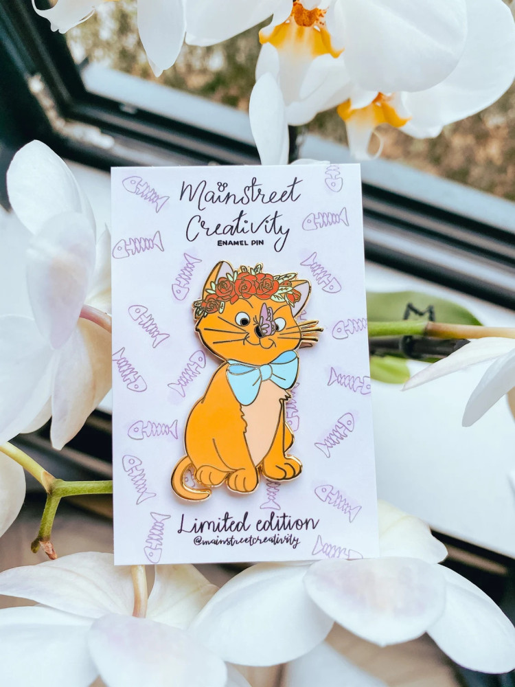77230 - Toulouse Flower - Fantasy Pin Series: MainStreetCreativity - Fantasy Unlicensed Disney Pin