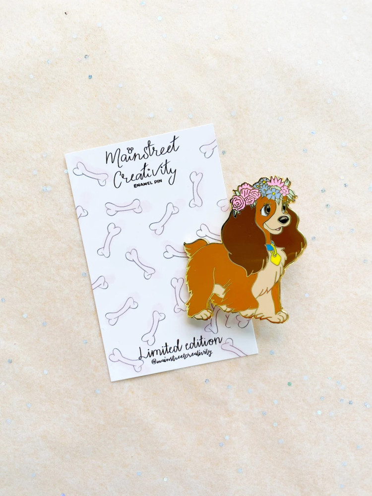 77231 - Lady Flower - Fantasy Pin Series: MainStreetCreativity - Fantasy Unlicensed Disney Pin