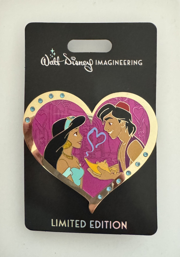 77335 - Jasmine and Aladdin - Valentine's Gem Hearts - Walt Disney ...