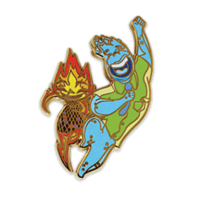 77407 - Elemental VIP Pin # 92 - Disney Movie Club - Disney Movie ...