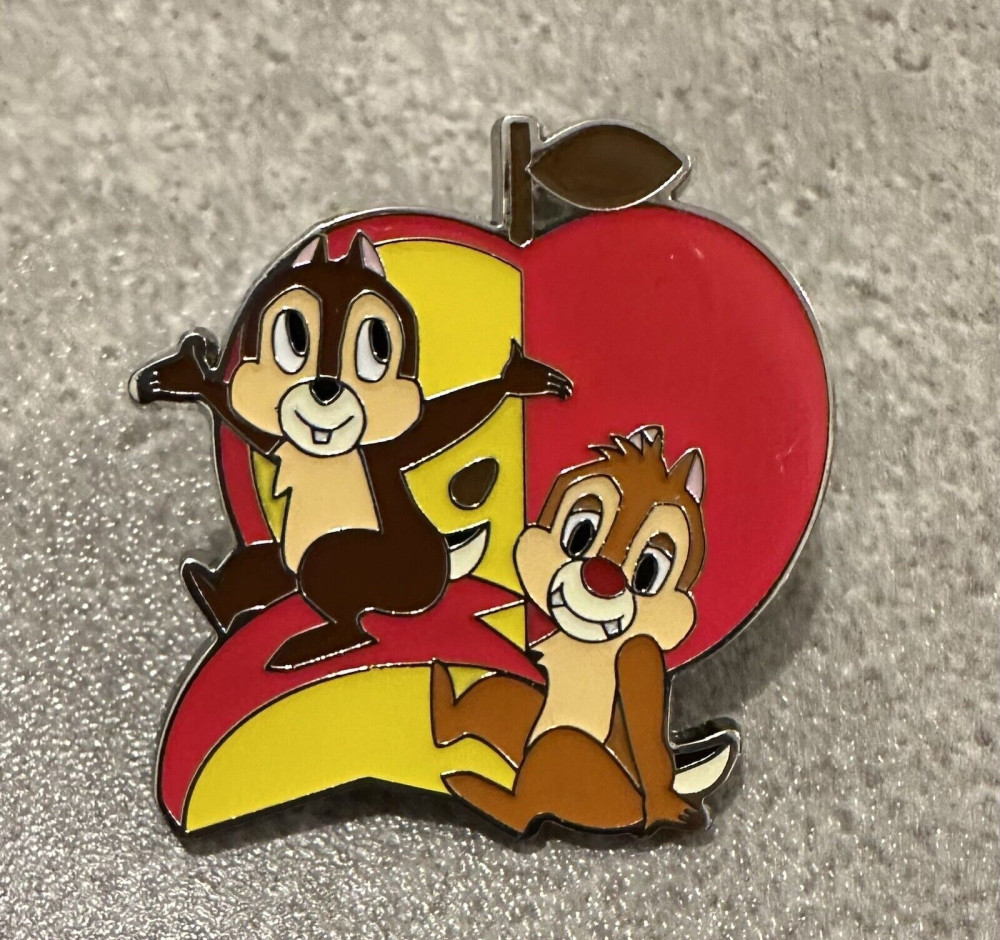 77492 - Chip and Dale - Apple - Pin Trading Carnival 2024 - Hong Kong ...