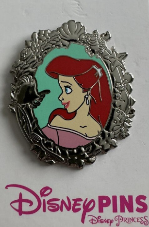 77522 - Ariel - Princess Portrait Silver Frame