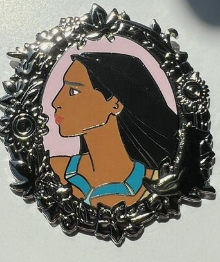 77524 - Pocahontas - Princess Portrait Silver Frame
