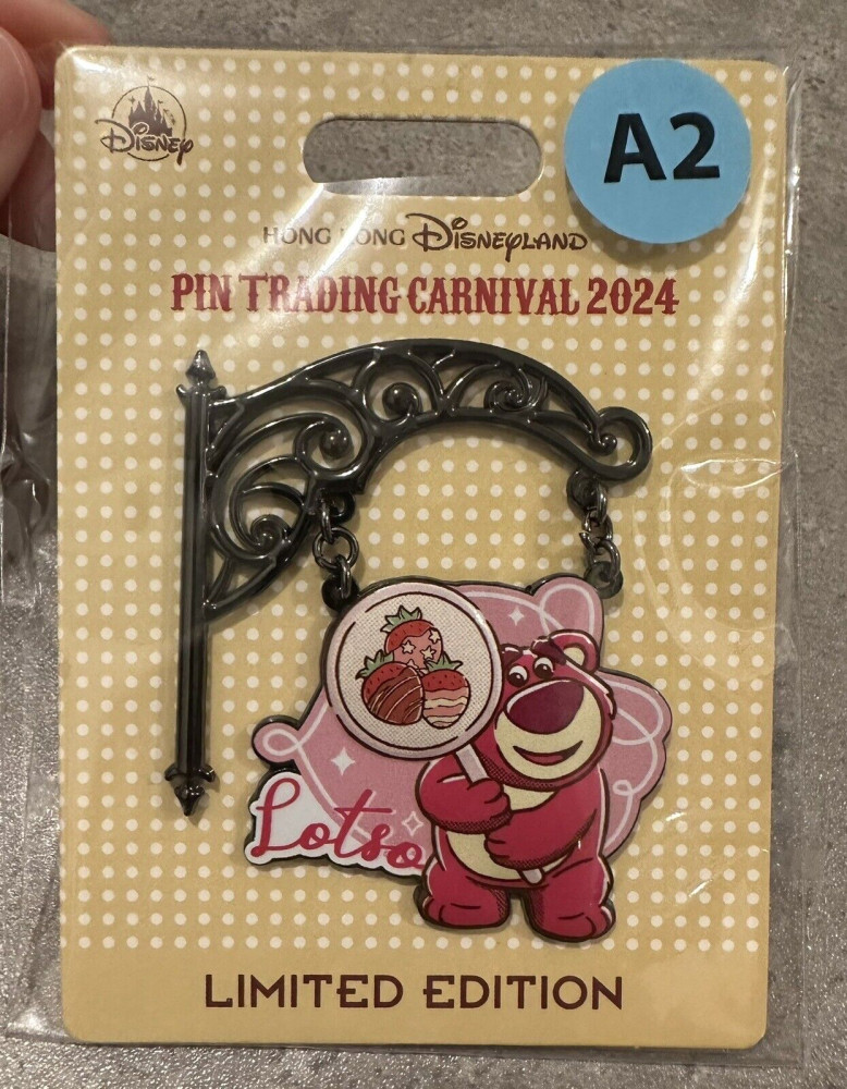 77546 - Pixar - Signposts - Lotso Bear - Pin Trading Carnival 2024 ...