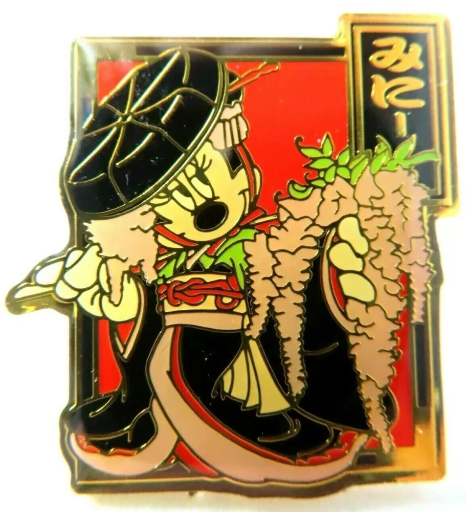 77561 - Minnie - Kabuki - Tokyo Disneyland Resort Disney Pin