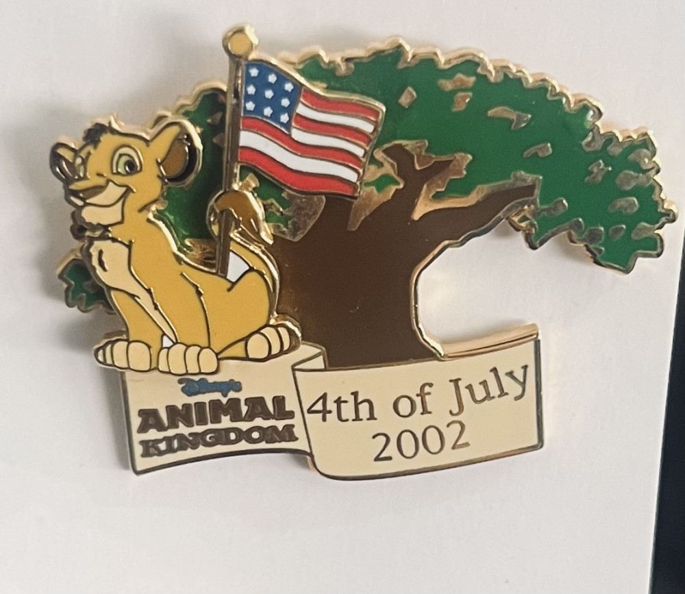 77587 - 2002 - Simba at Animal Kingdom - 4th of July/Independence Day ...