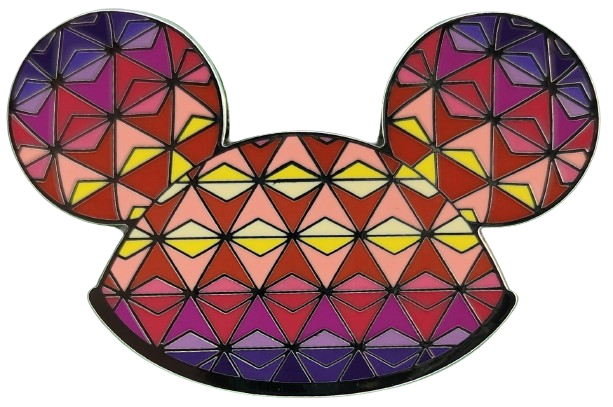 77658 - Spaceship Earth Sunset Mickey Ear Hat - EPCOT - Walt Disney ...