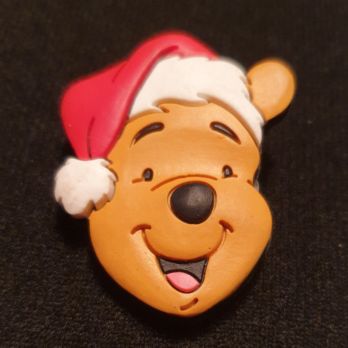 77659 - Winnie the Pooh with Santa hat, head only - Winnie the Pooh ...