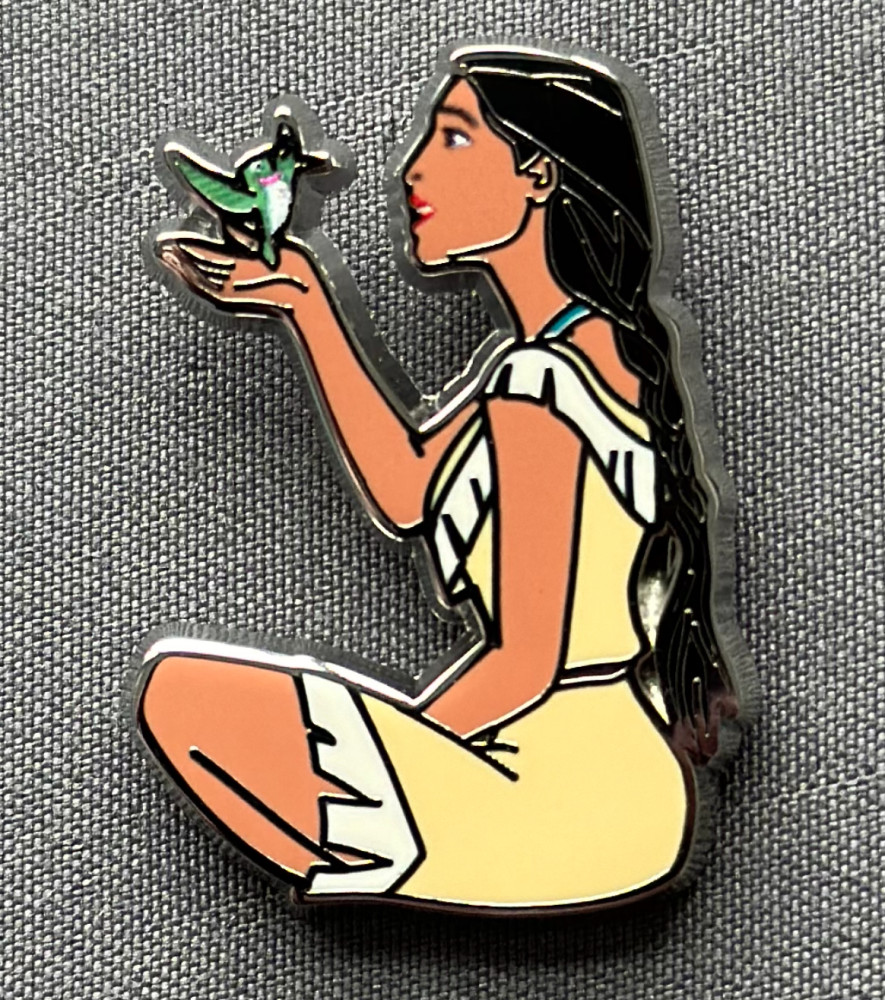 77691 - Pocahontas and Flit - Pocahontas - Disneyland Resort Disney Pin