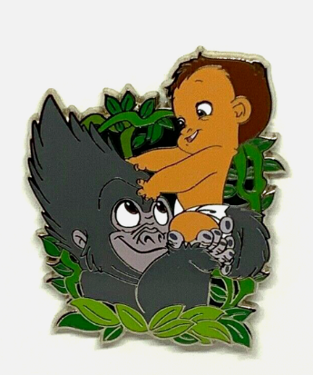 77739 - Baby Terk and Tarzan - Tarzan