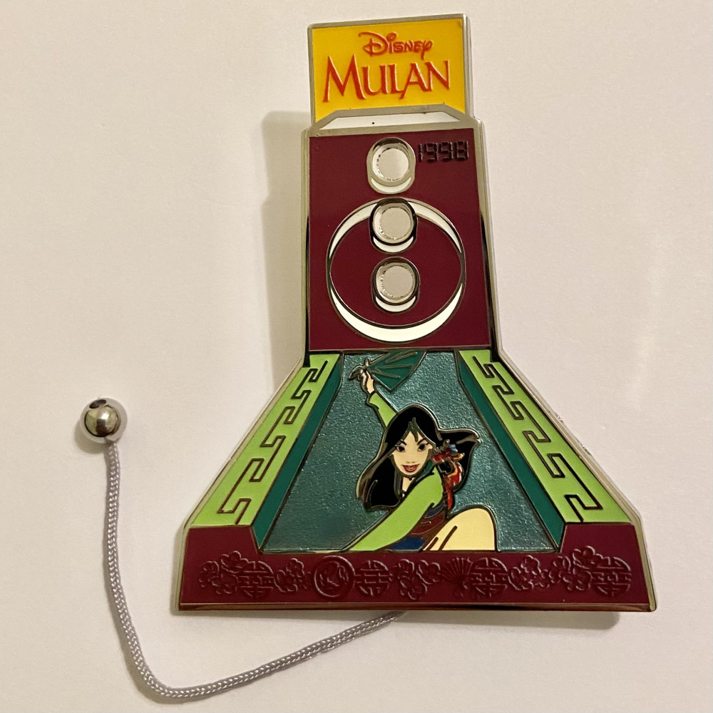 77800 - Mulan - Alley Bowler Arcade Series - Walt Disney World Disney Pin