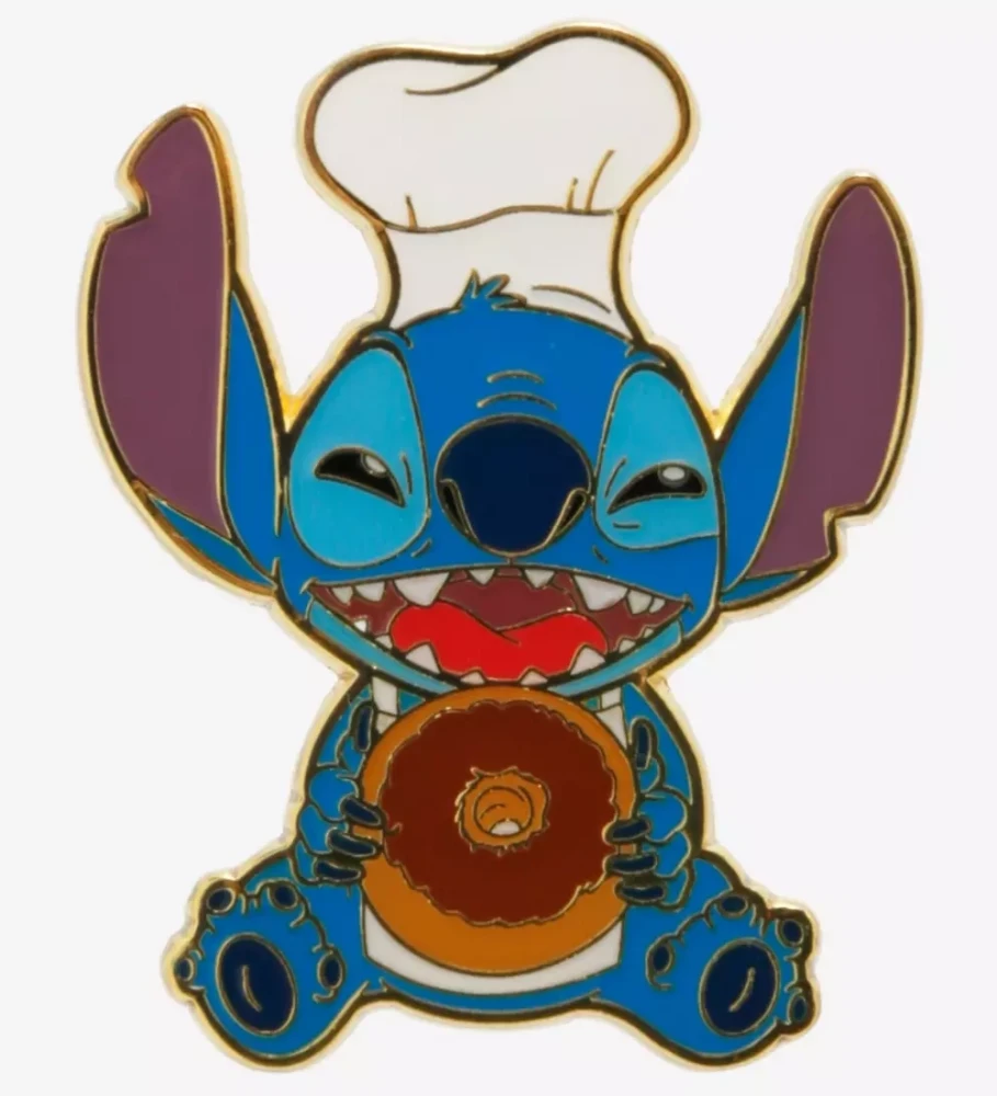 77845 - Donut - Boxlunch - Stitch Chef - Loungefly Disney Pin