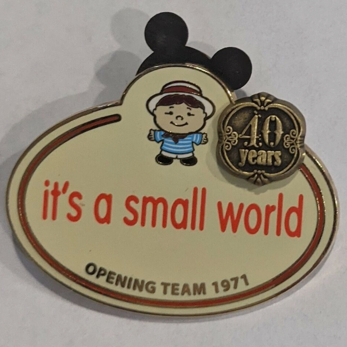 77894 - it's a small world - Cast Member 40 Years Opening Team Name ...