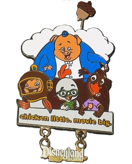 77897 - Opening Day “chicken little. movie big.” Dangle - Chicken ...
