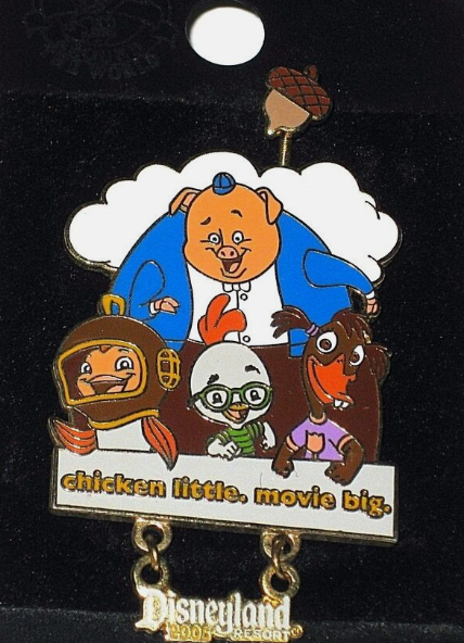 77897 - Chicken Little opening day dangle - Chicken Little - Disneyland ...