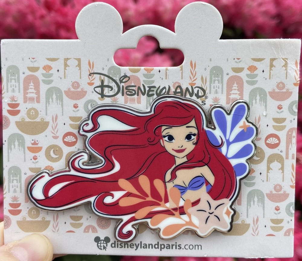 78012 - Ariel - Stylized Princesses with Flowers - Disneyland Resort ...