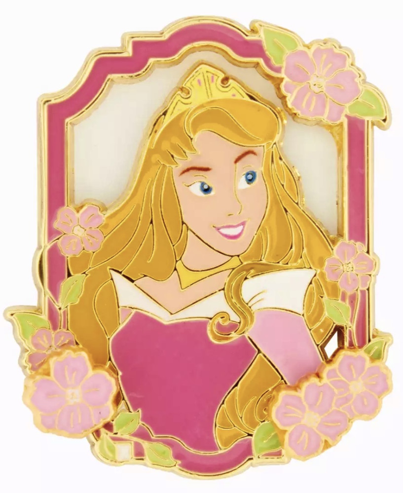 78039 - Sleeping Beauty Aurora Frame - Boxlunch - Princess Floral ...