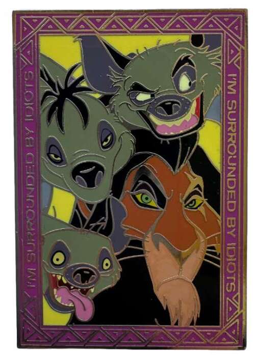 78295 - Scar & Hyenas Lion King 30th Anniversary - Disney Pins Blog (DPB) Exclusives - Disney ...