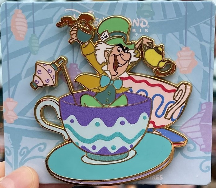 78312 - The Mad Hatter - Wonderland Characters in Tea Cups - Disneyland ...