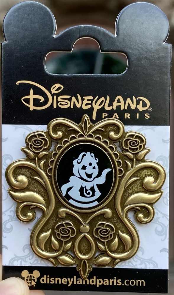 78338 - Gold Frame Cogsworth Portrait - Beauty and the Beast ...