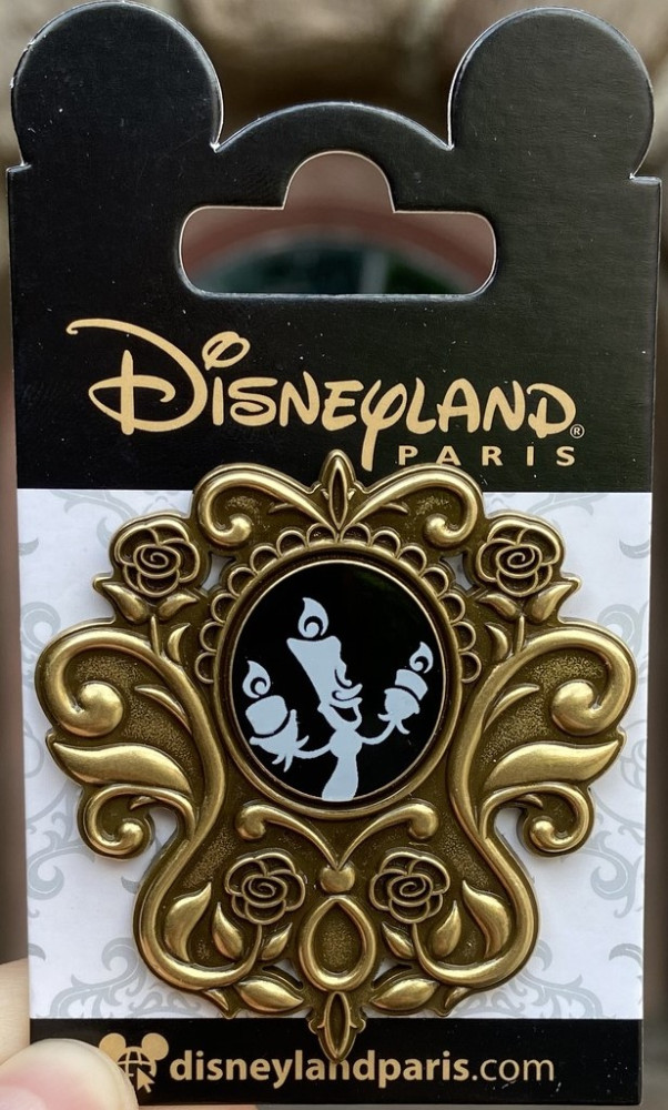 78339 - Gold Frame Lumière Portrait - Beauty and the Beast - Disneyland ...