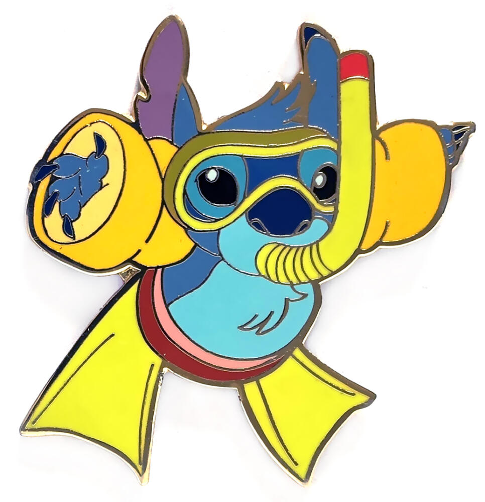 7856 - Stitch Snorkeling - Lilo & Stitch - Disney Auctions Disney Pin