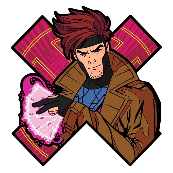 78647 - Gambit (Y227) - FiGPiN Mini - X-Men '97 - FiGPiN Disney Pin