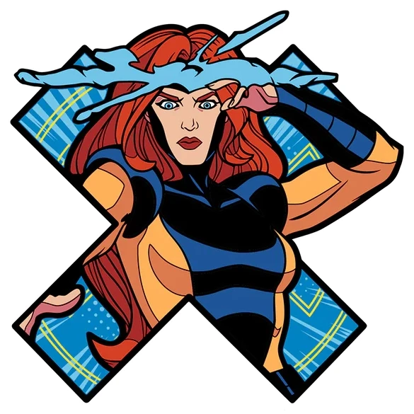 78660 - Jean Grey (Y218) - FiGPiN Mini - X-Men '97 - FiGPiN Disney Pin